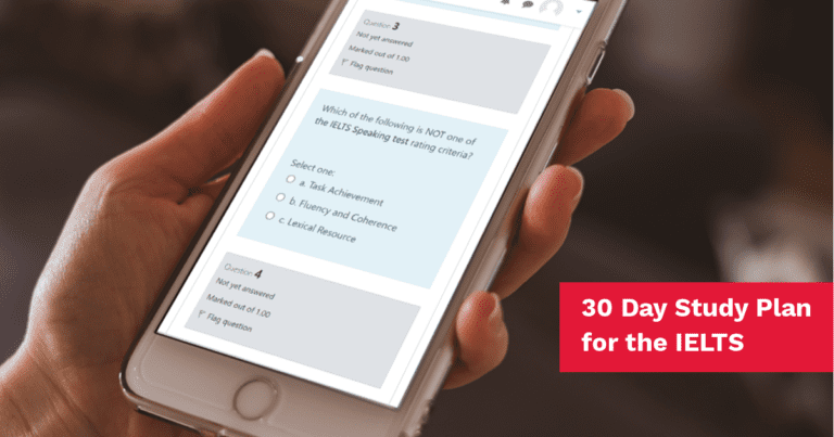 Conquer the IELTS in 30 Days with Our Study Plan and Online Prep Course ...
